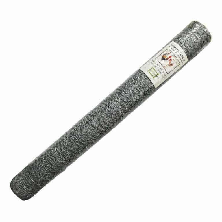 19mm Galvanised Steel Thatched Roof Wire Mesh - 50 Metre x 1200mm Roll ...