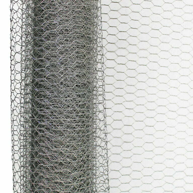 19mm Galvanised Steel Thatched Roof Wire Mesh - 50 Metre x 1200mm Roll ...