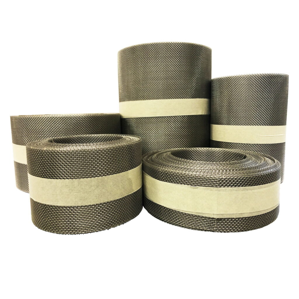 1mm Hole Stainless Steel Rodent Soffit Mouse Mesh - 0.4mm Wire - 16 LPI ...