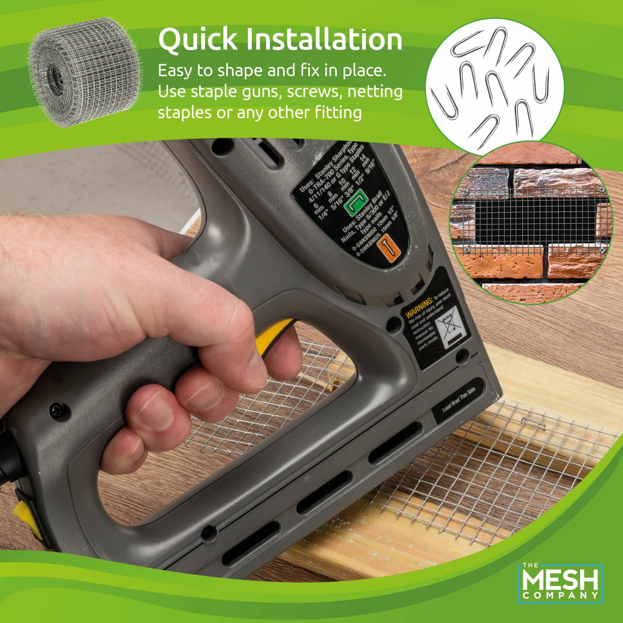 RatMesh | Rat Proof Wire Mesh (1/4" Galvanised Welded Mesh) - The Mesh ...