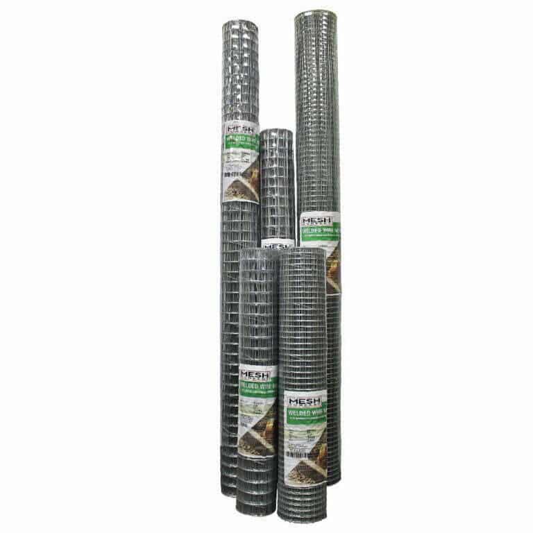 Galvanised Steel Weld Mesh Rolls - The Mesh Company