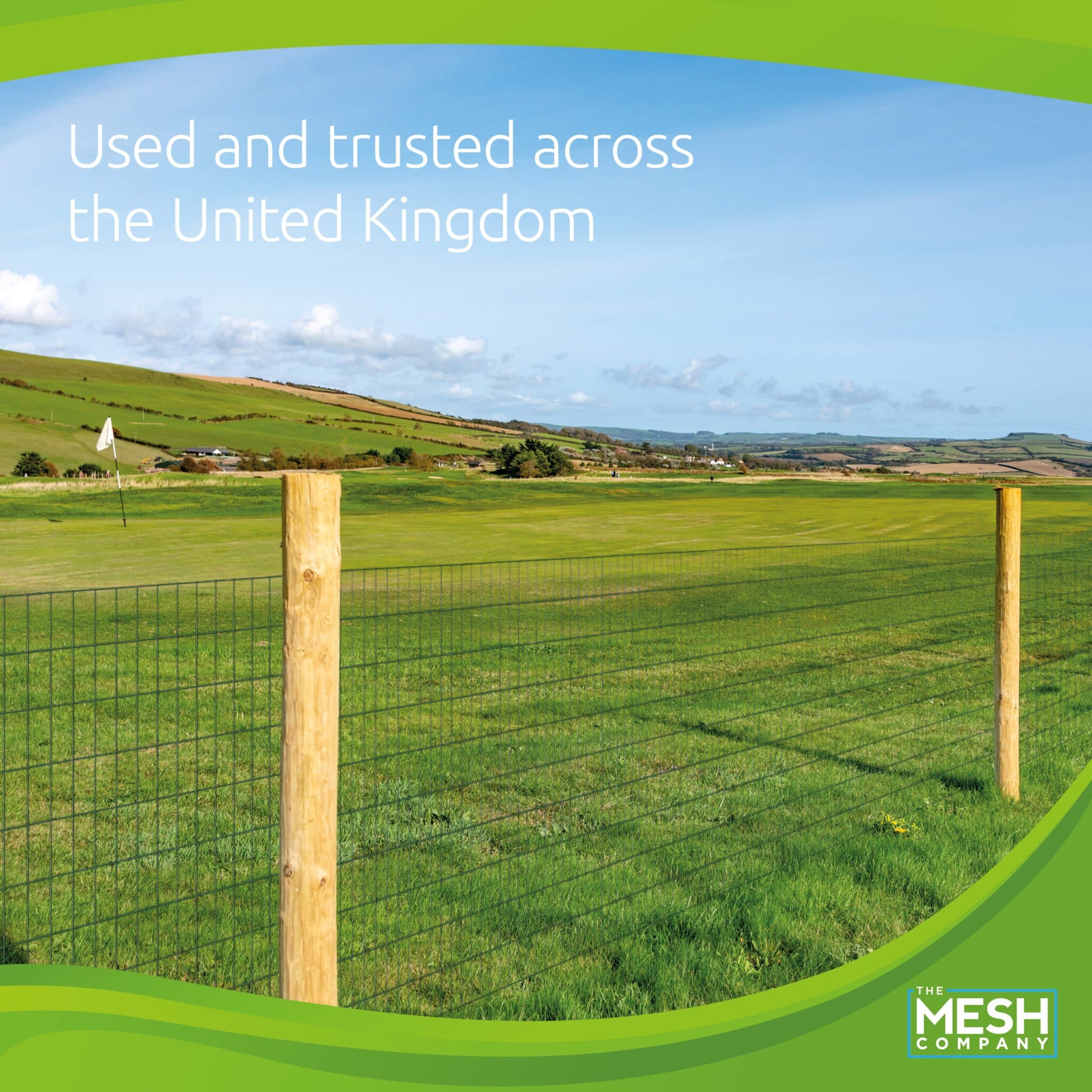 Green Mesh Options: PVC Coated Steel Mesh - The Mesh Company