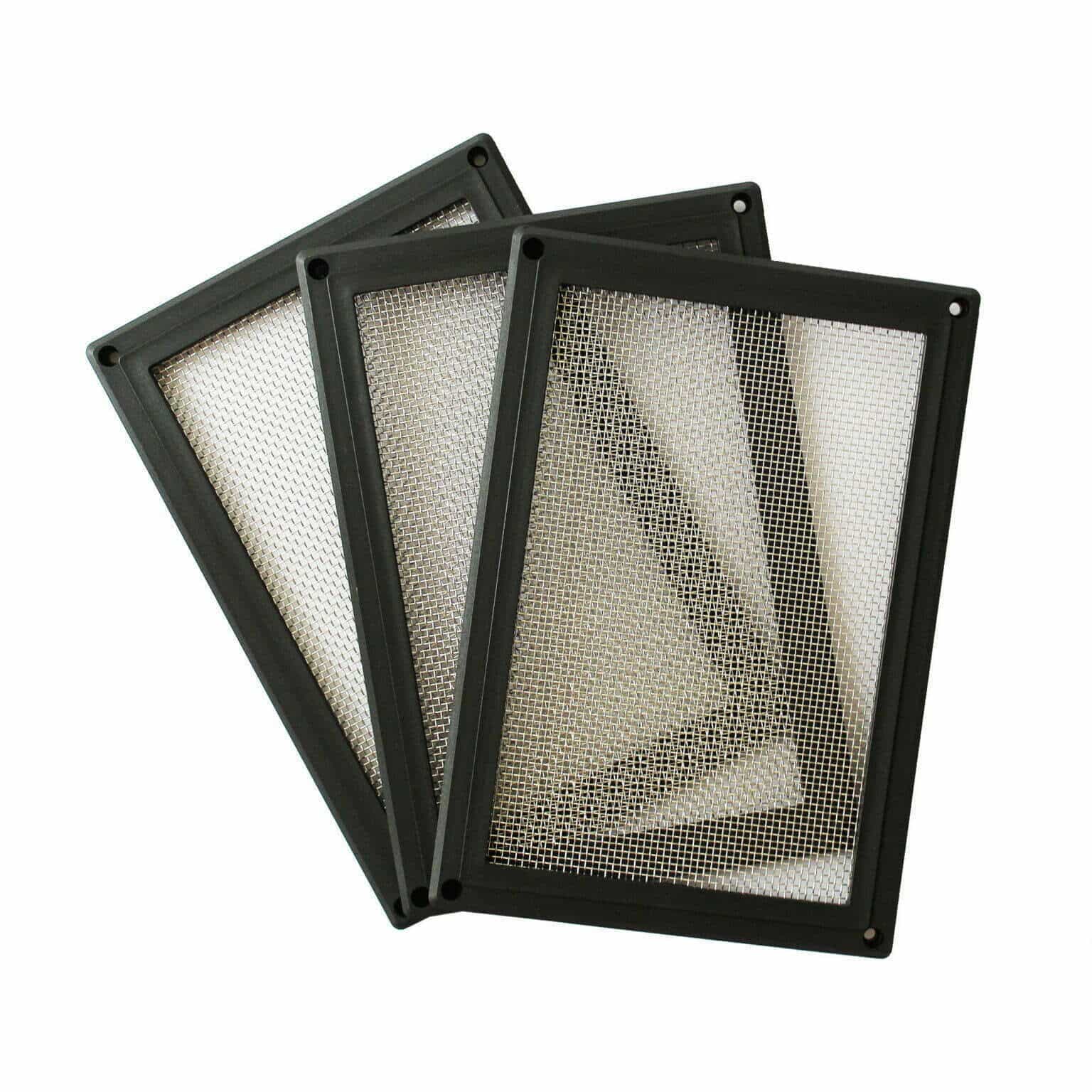 Black Frame Airbrick Mesh Vent Covers Rodent Deterrent - The Mesh Company