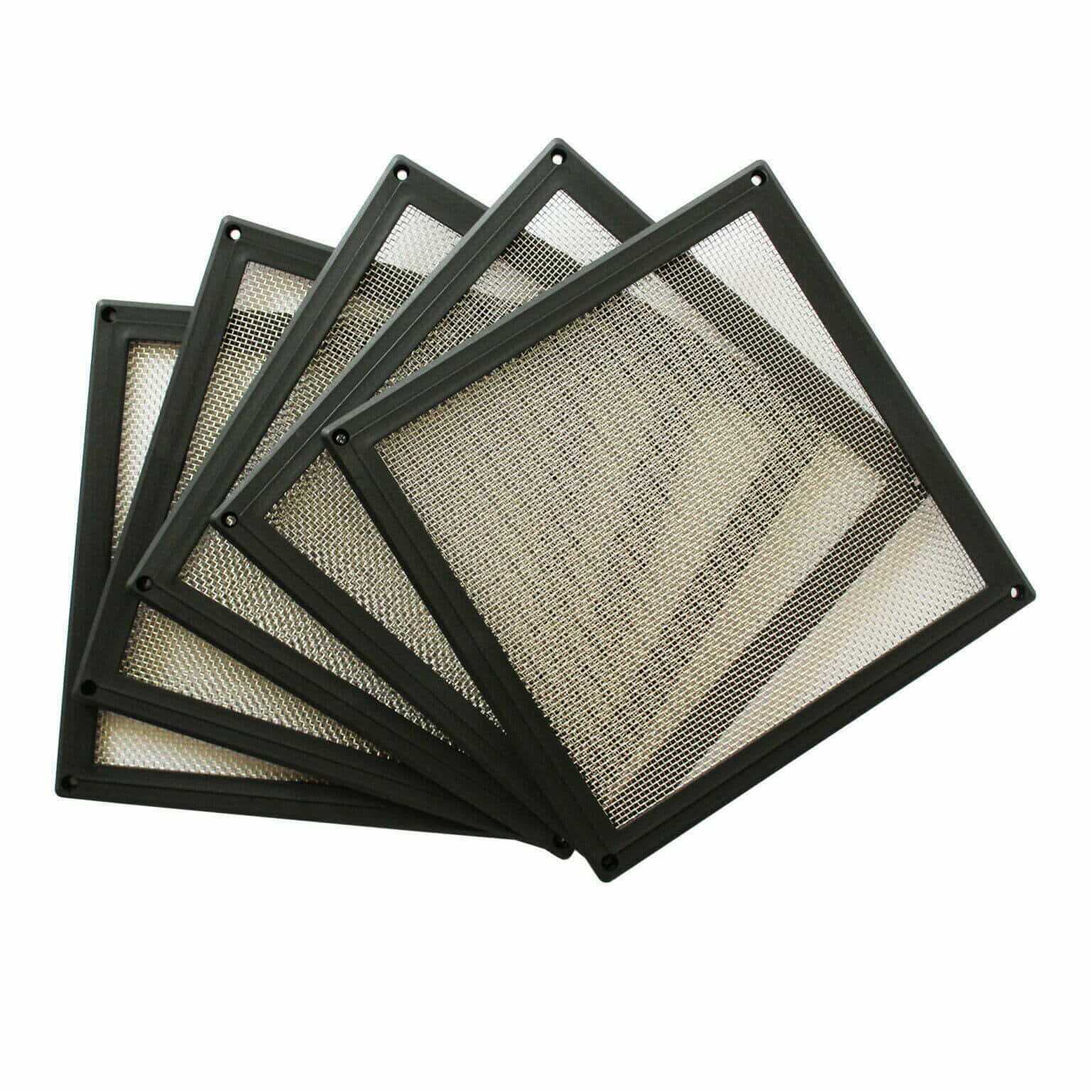 Black Frame Airbrick Mesh Vent Covers Rodent Deterrent - The Mesh Company