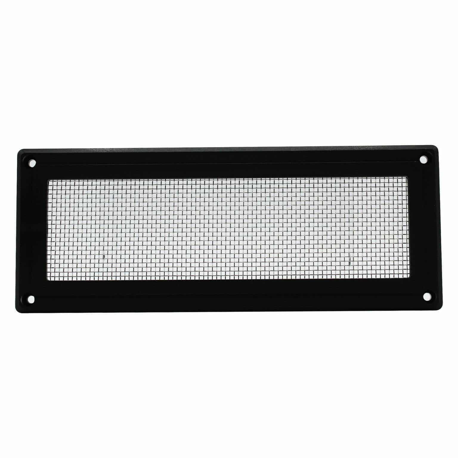 Black Frame Airbrick Mesh Vent Covers Rodent Deterrent - The Mesh Company