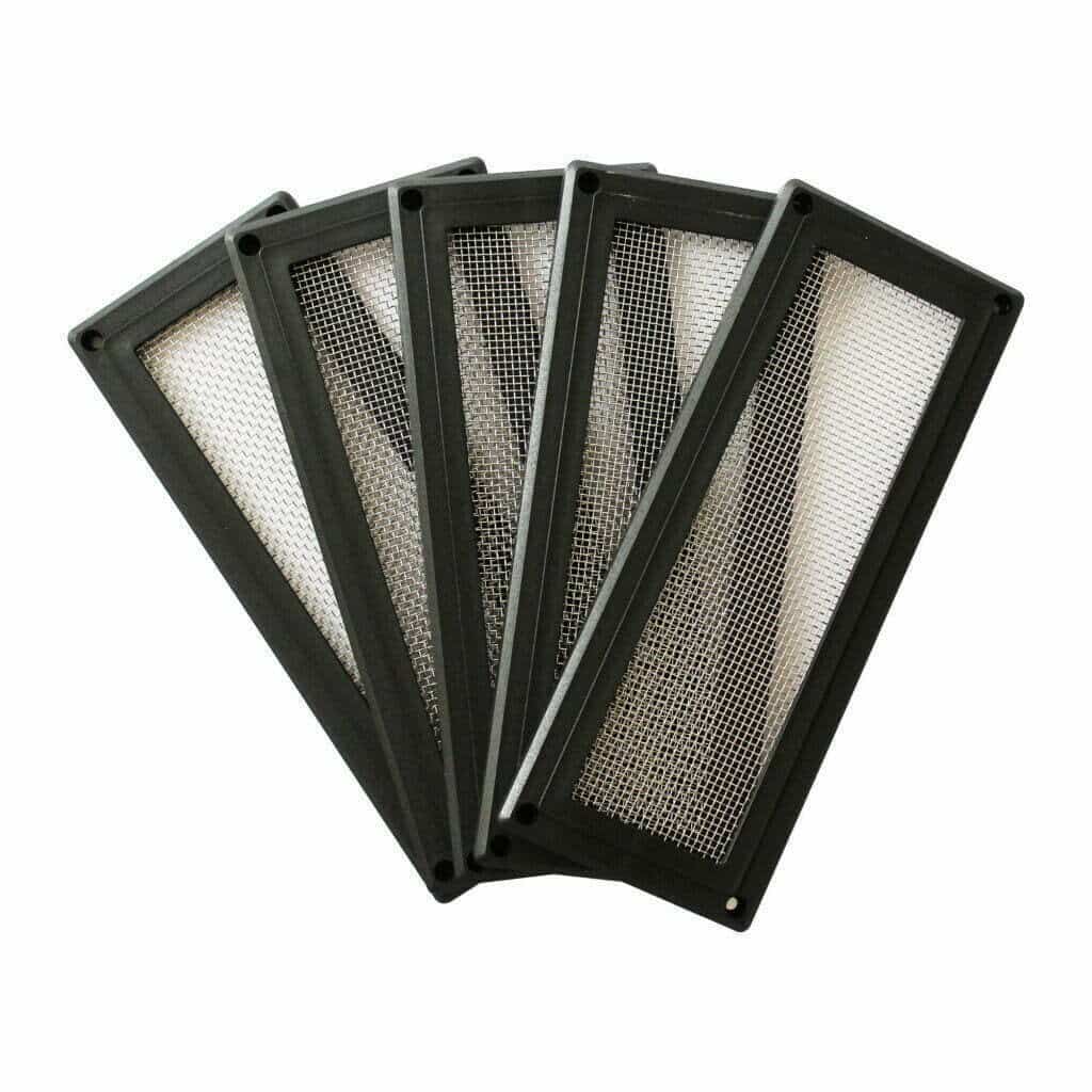 Black Frame Airbrick Mesh Vent Covers Rodent Deterrent - The Mesh Company