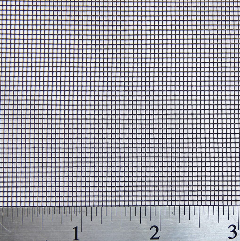 Black Fibreglass Insect Mesh For Soffit Vents - The Mesh Company