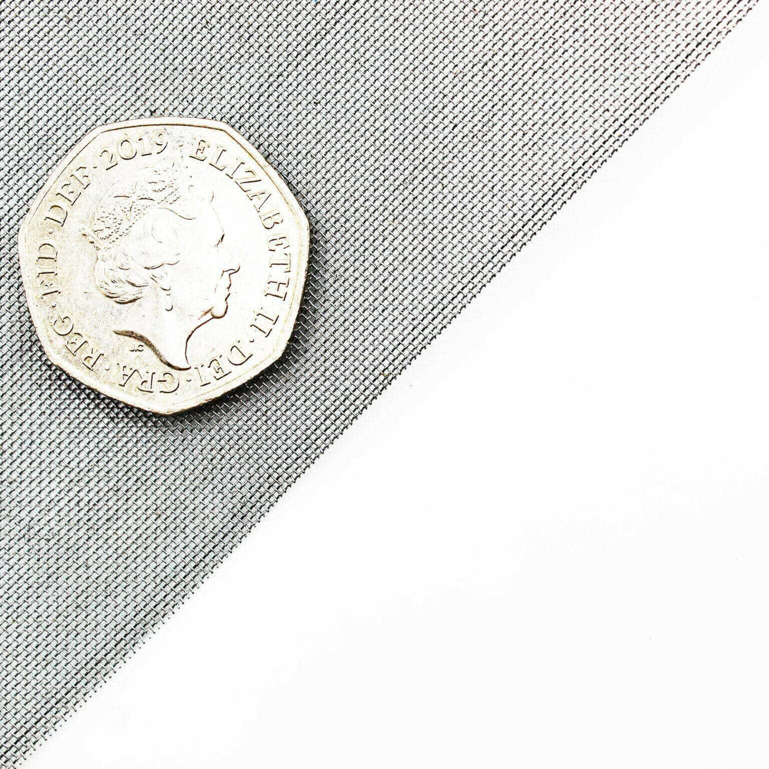 10mm Square Hole Perforated Steel Galvanised Mesh Panels - 12mm Pitch ...