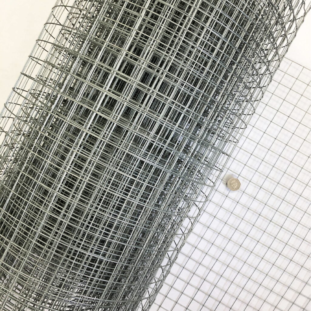 1″(25mm) Hole x 19 Gauge Galvanised Weld Mesh - The Mesh Company