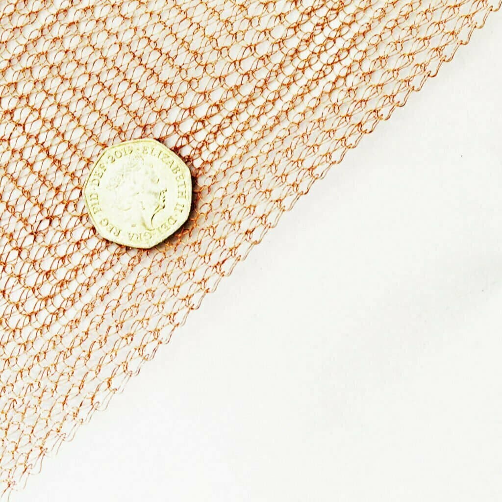 Pure Copper Mesh - 99% Copper Wire Slugs and Rodents - The Mesh Company