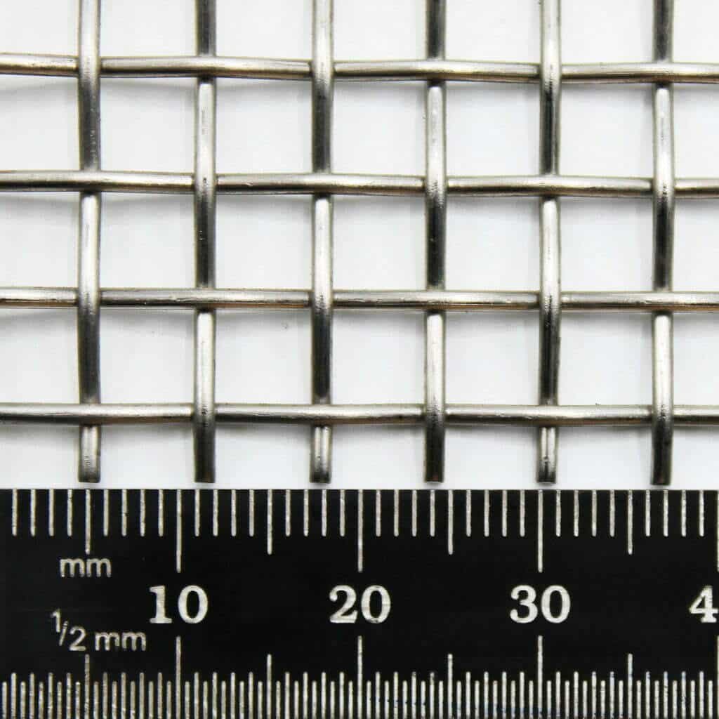 5 1mm Hole Heavy Duty Wire Mesh 304 Stainless Steel 1 2mm Wire 4