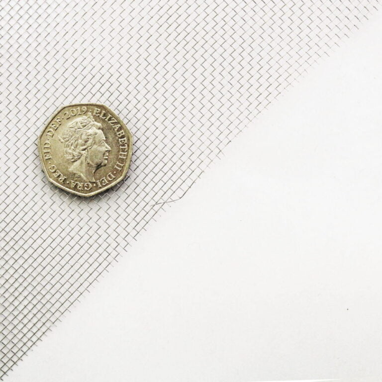 4mm Hole Heavy Duty Woven Wire Mesh – 304 Stainless Steel – 1mm Wire ...