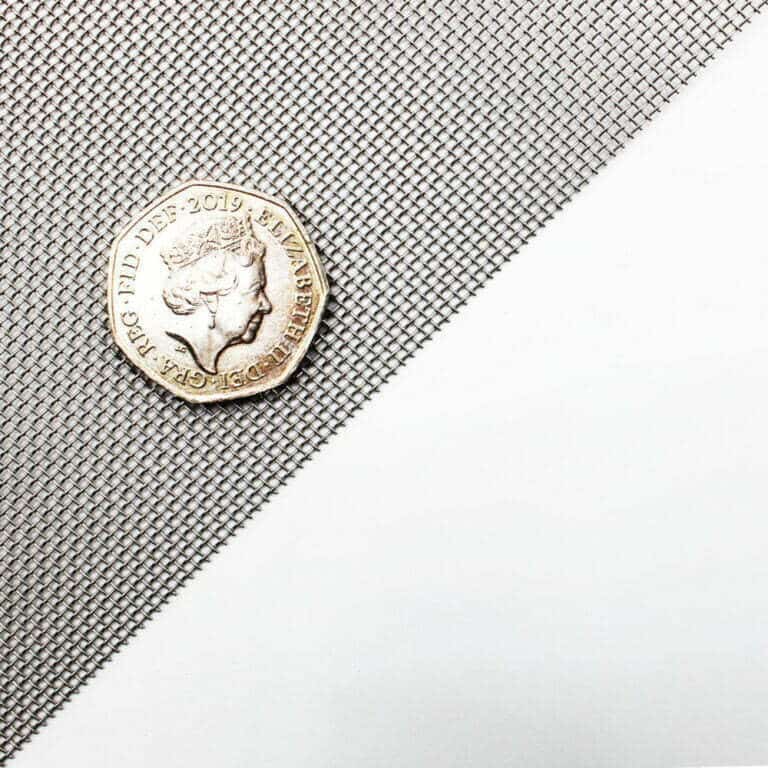 Stainless Steel Woven Wire Mesh Filter Samples | 150mm Square x 2 Pack ...