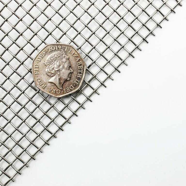 3mm Hole 304 Stainless Steel Heavy Duty Sieve Mesh - 1.2mm Wire – 6 LPI ...