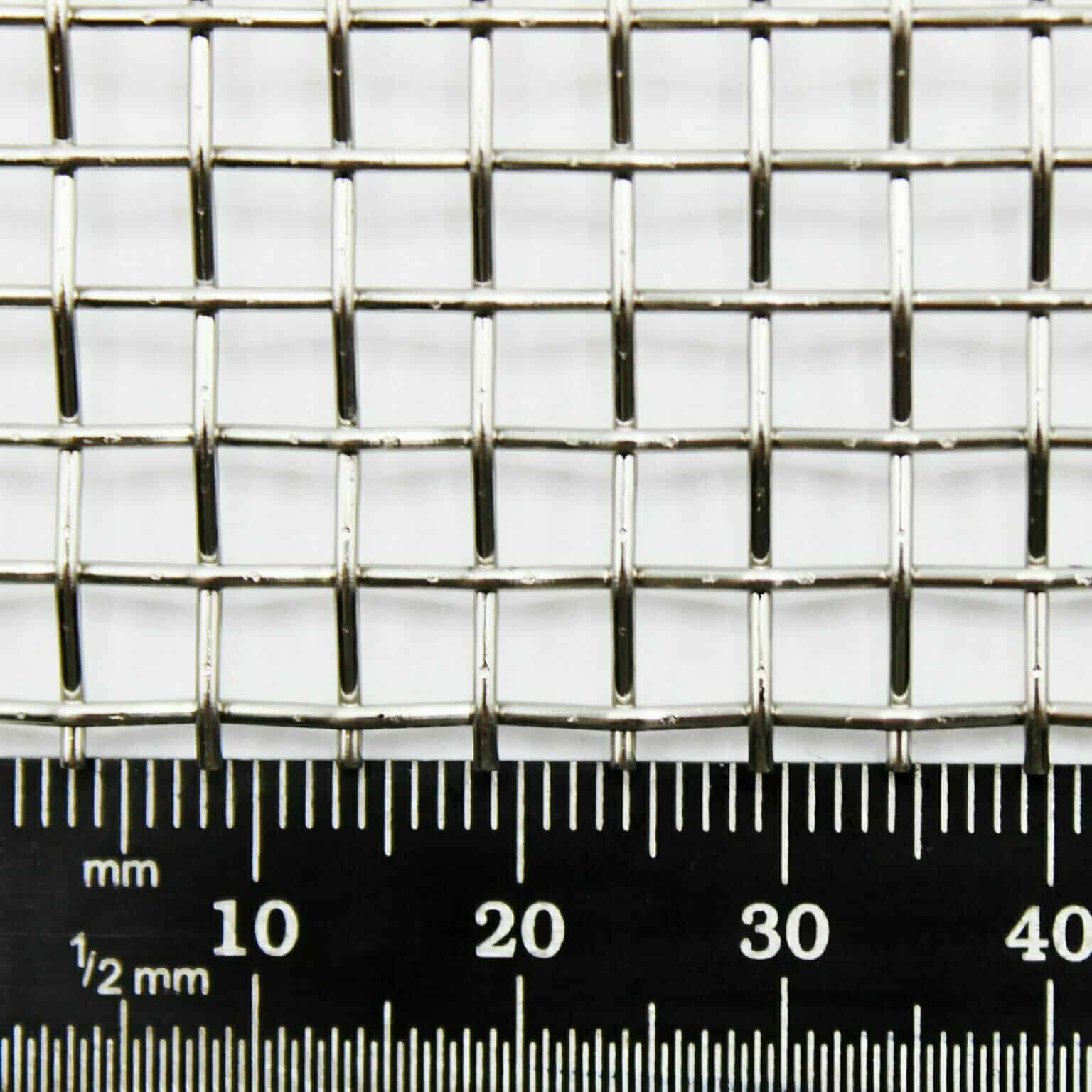 4mm Hole Heavy Duty Woven Wire Mesh – 304 Stainless Steel – 1mm Wire ...