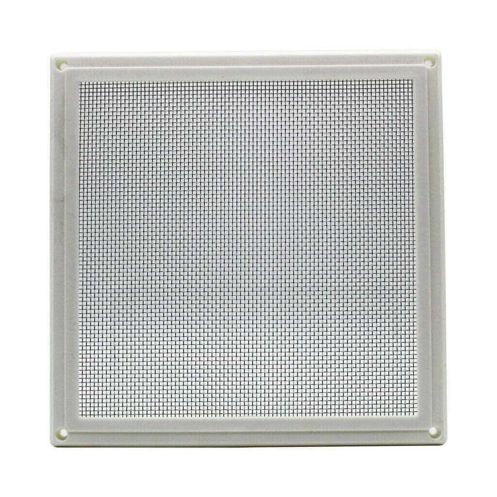 White Frame Vent Mesh Air Brick Cover Rodent Deterrent - The Mesh Company