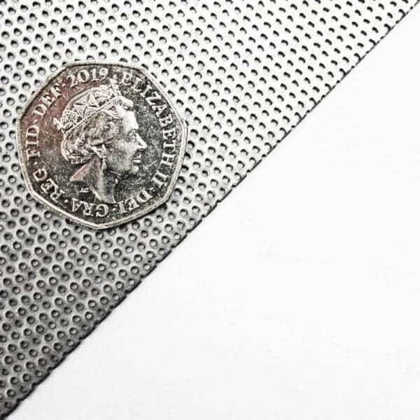 1mm Round Hole Mild Steel Perforated Plate Mesh - 2mm Pitch - 1mm Thick ...