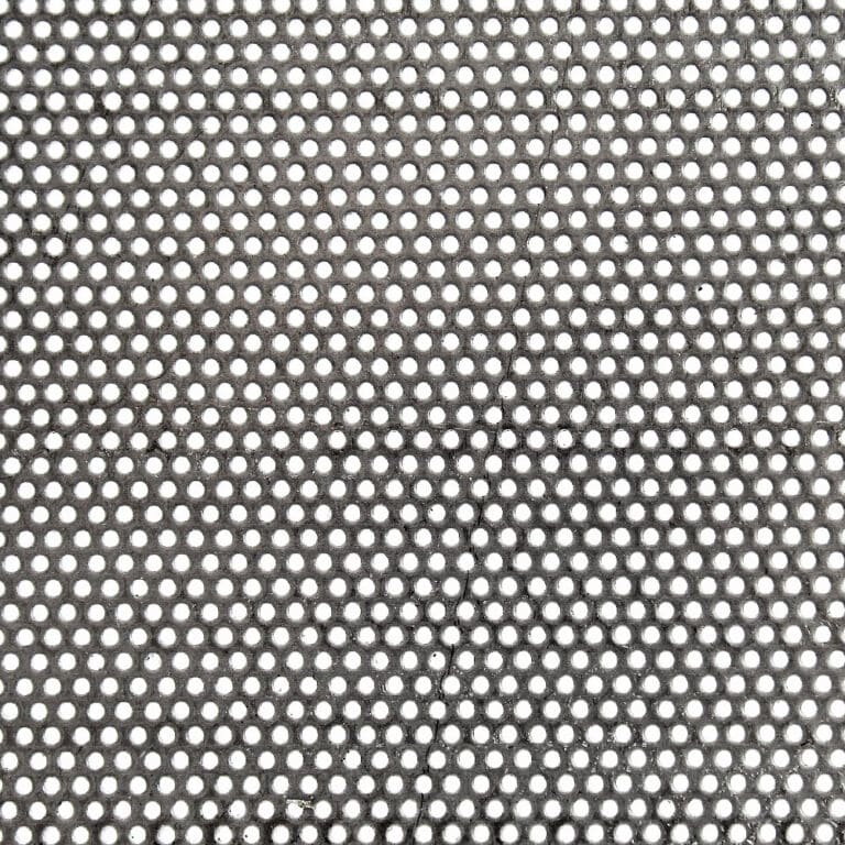 1mm Round Hole Perforated Stainless Steel Mesh Sheets - 2mm Pitch - 1mm ...