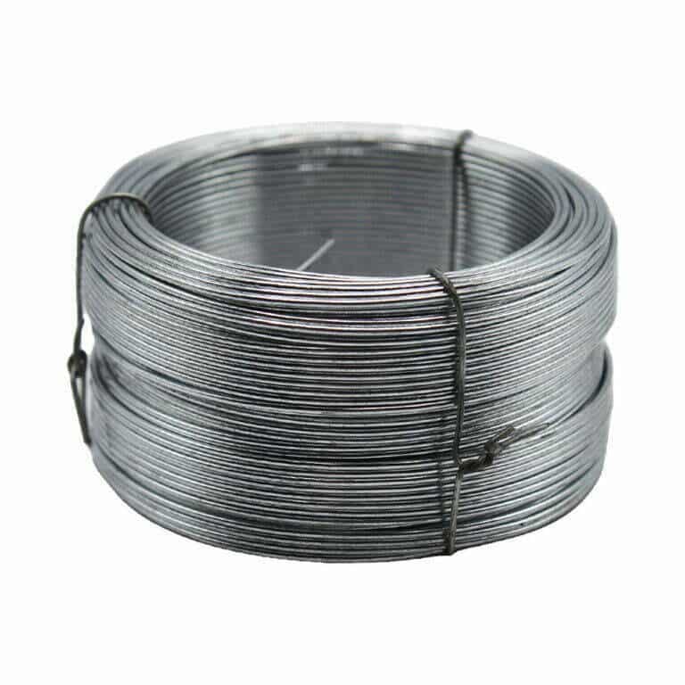 Galvanised Line Tension Wiring | 1.25mm Thick 500g Coil (50m) - The ...
