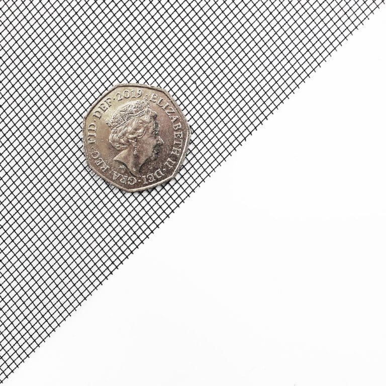 Aluminium Insect Screen - 200mm (20cm) Width | Black Epoxy-Coated ...