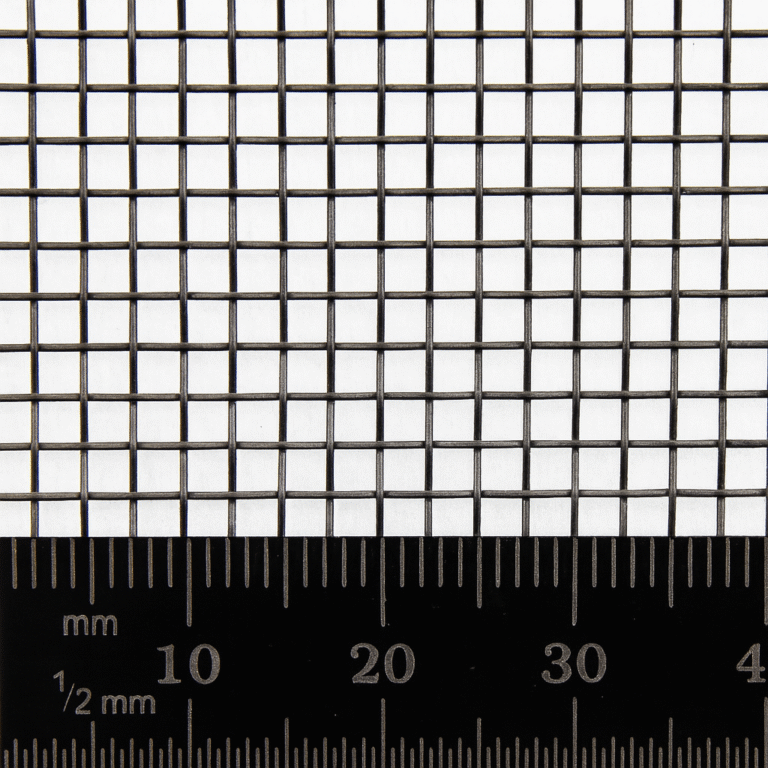 1/2" Super Heavy Duty Woven Black Steel Wire Mesh | Strong & Rigid ...
