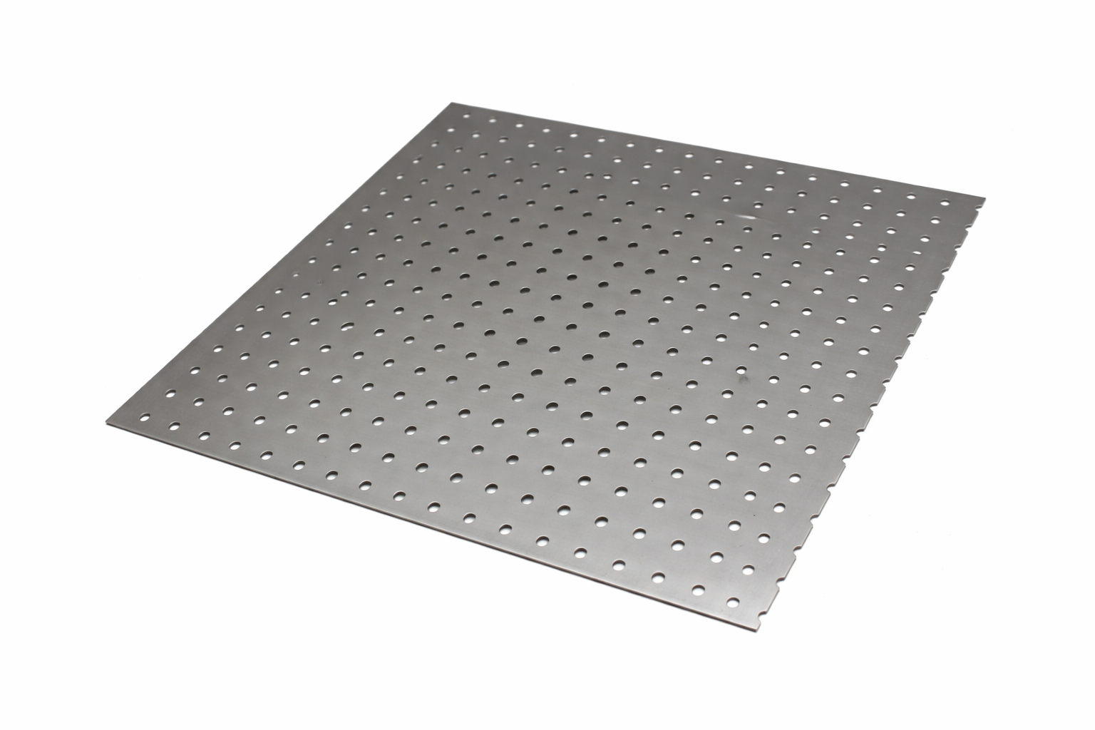 4.5mm Round Hole Perforated Mild Steel Sheet Metal - 15mm Pitch x 1.5mm ...